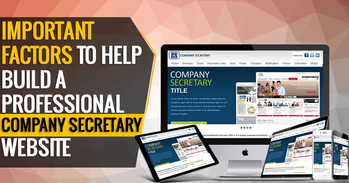 CA Portal Official Website Design Theme Blog