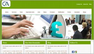 Top Accounting & Chartered Accountant Website Templates 2022