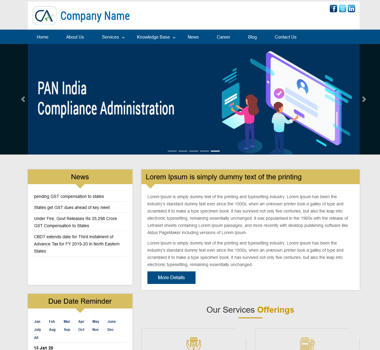 Top Accounting Website Templates for Your Projects in 2025