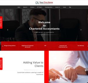 Top Chartered Accountant Website Templates for Firm in 2025