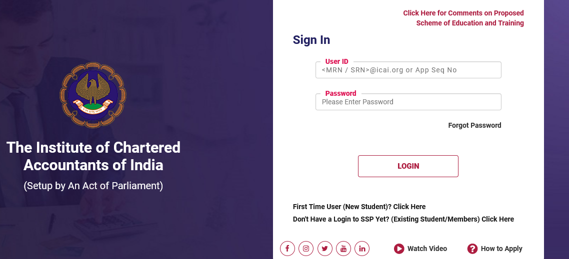 Guide to Fill Your CA Foundation Exam Application Form 2026