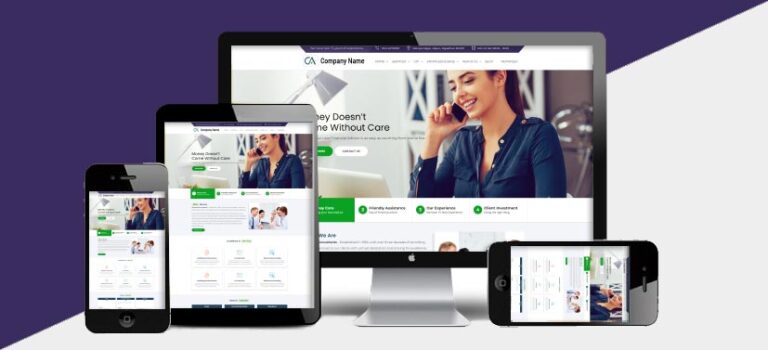 User-Friendly CA & Accounting Website Template: CA Theme 86