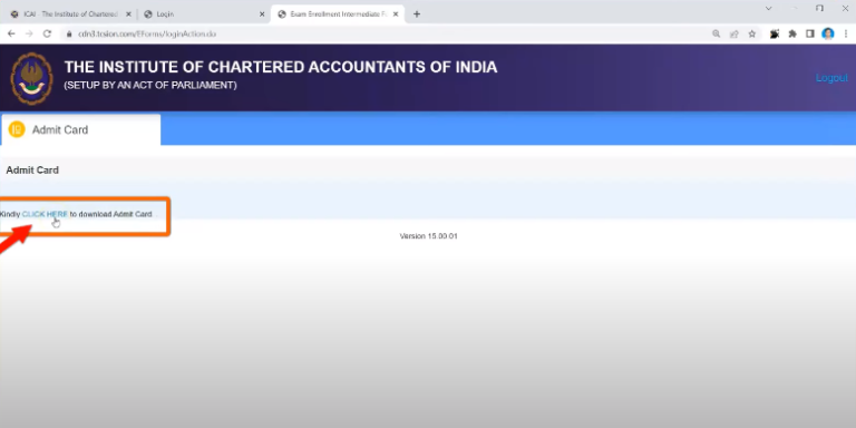 ICAI Releases Admit Card for May 2026 All Levels CA Exams