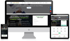 Accounting and Tax Consultant Website Template | CA Portal