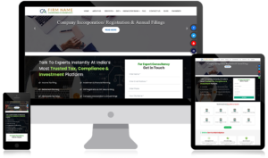 Accounting and Tax Consultant Website Template | CA Portal